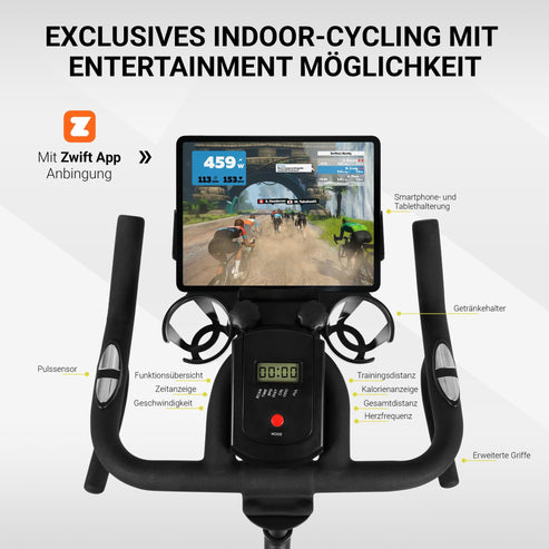 Indoor Cycling Bike Elite Black Series